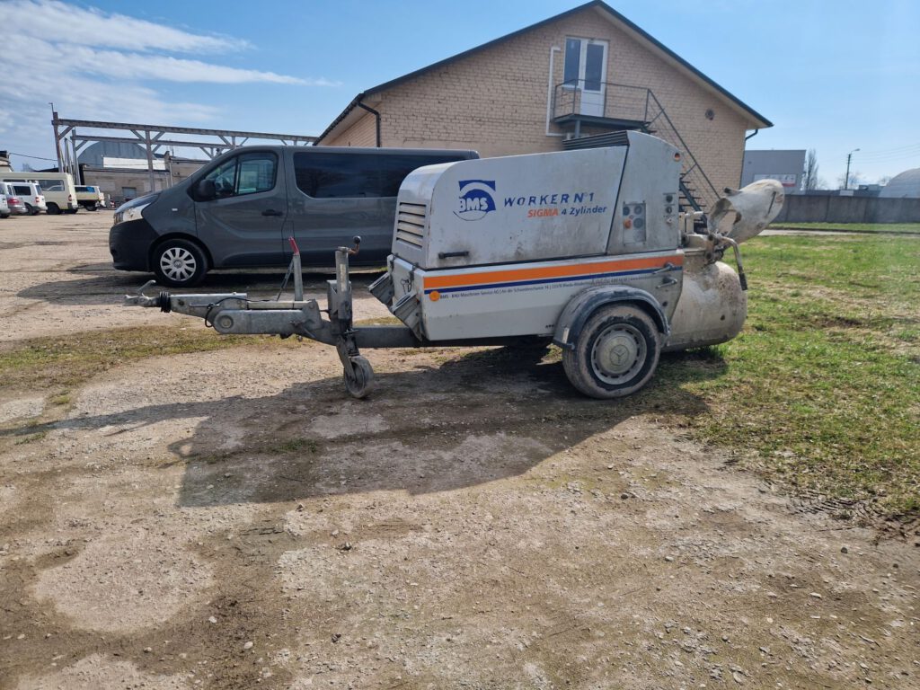 Mobilaus betono siurblio nuoma | Smelis, Skalda, Žvyras – Panevėžyje ...